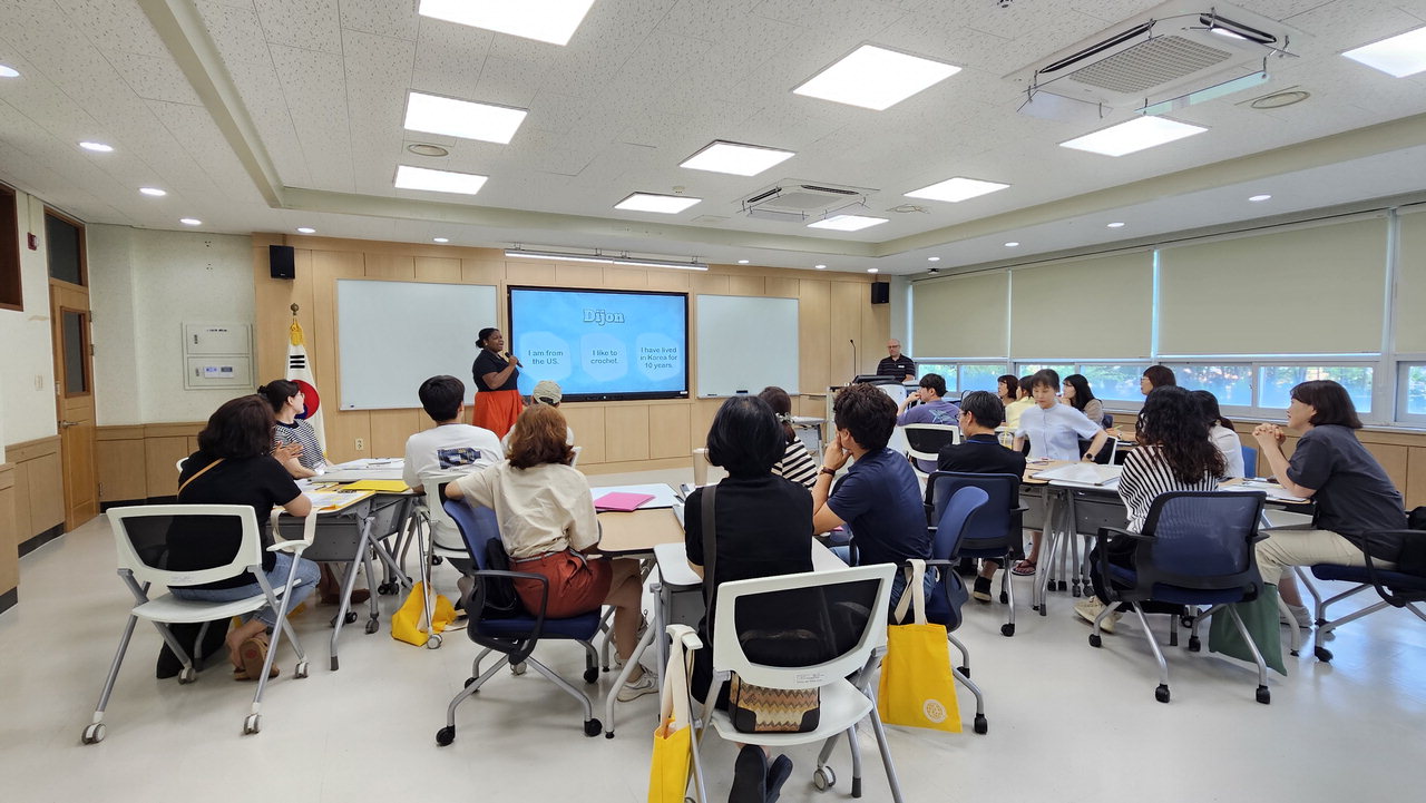 충남국제교육원 '비외국어교사 국제교육 역량강화' 연수
