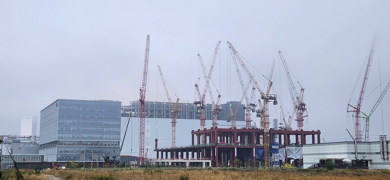 SK하이닉스 M15X팹 공사 순항… 내년 11월 준공