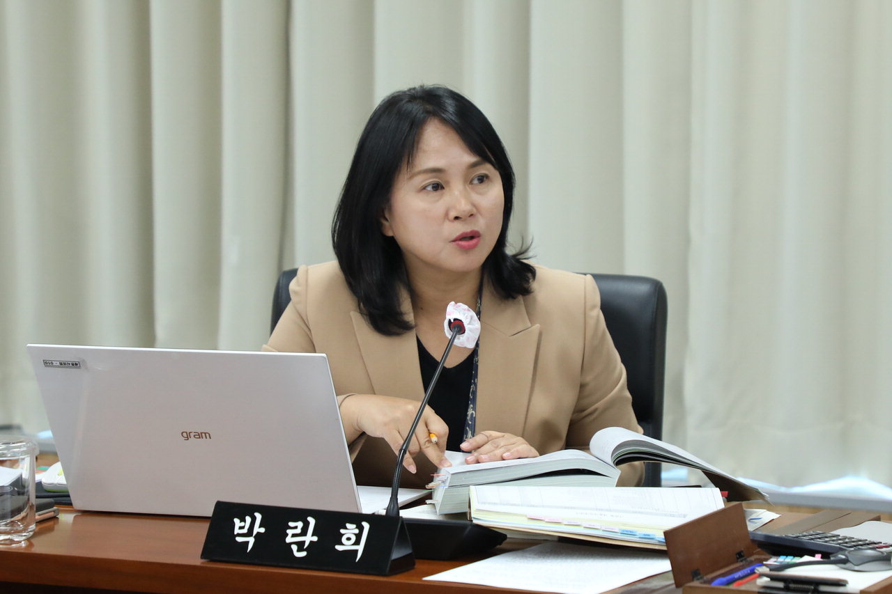 박란희 세종시의원 "세수 추계의 명확한 실패" 지적