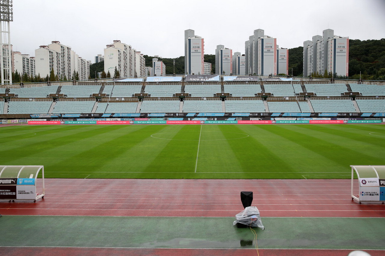 천안종합운동장, K리그2 '그린 스타디움상' 수상