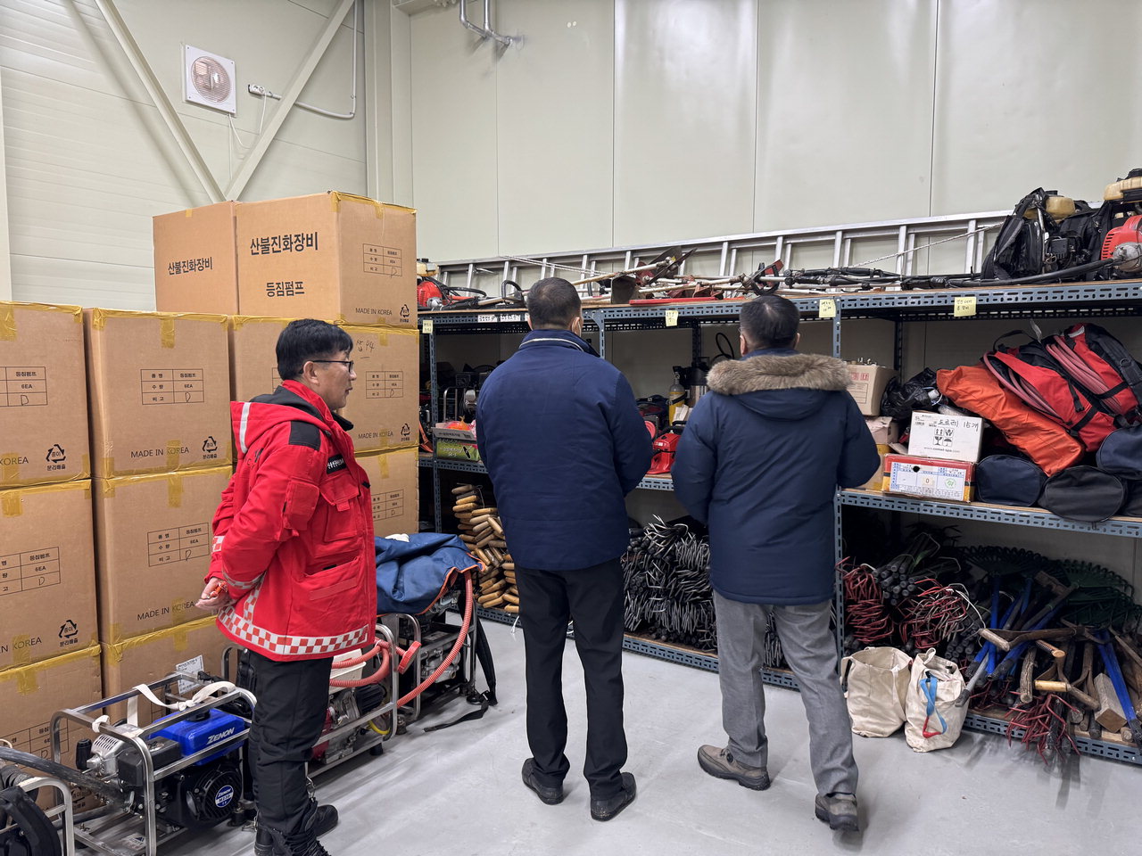 천안시공원녹지사업본부, 봄철 산불방지 대응체계 점검