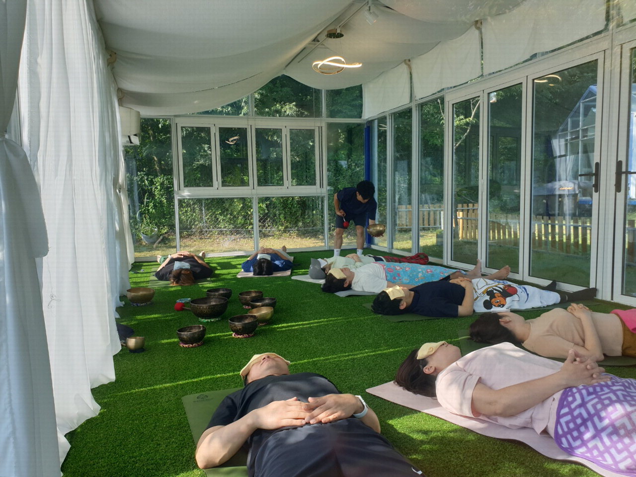 증평 좌구산숲명상의집, 29일부터 싱잉볼 명상 프로그램 진행